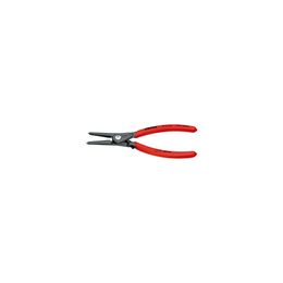 Knipex 49 31 A2 Pr&auml;zisions-Sicherungsringzange f&uuml;r Au&szlig;enringe auf Wellen mit &Uuml;berdehnungsschutz mit rutschhemmendem Kunststoff &uuml;berzogen grau atrament)