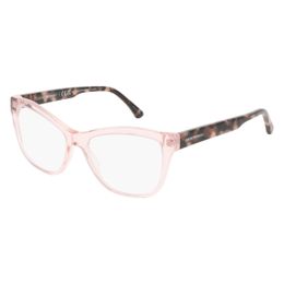 Emporio Armani EA3193 Brille Damen | Fassung: Vollrand, Cat Eye, Pink Transparent