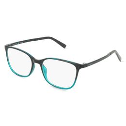 Esprit 33459 Brille Unisex | Fassung: Vollrand, Quadratisch, Blau Gr&uuml;n