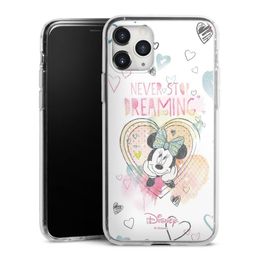 DeinDesign iPhone 11 Pro Max Handy Silikon H&uuml;lle Case transparent Handyh&uuml;lle Official Licensed Product Minnie Mouse Disney Silikon Case