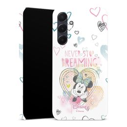 DeinDesign Galaxy A55 5G Handy Premium Case Smartphone Handyh&uuml;lle Schutzh&uuml;lle matt Official Licensed Product Minnie Mouse Disney Premium Case