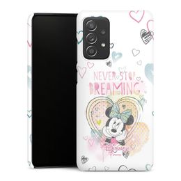 DeinDesign Galaxy A52s 5G Handy Premium Case Smartphone Handyh&uuml;lle Schutzh&uuml;lle matt Official Licensed Product Disney Minnie Mouse Premium Case