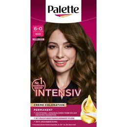 Palette Intensive Color Creme Haarfarbe 6-0/600 Hellbraun
