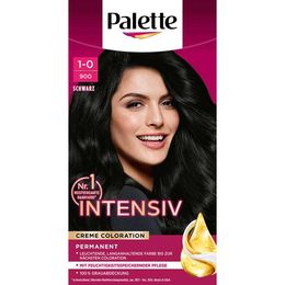 Palette Intensive Color Creme Haarfarbe 1-0/900 Schwarz