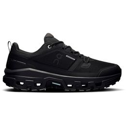 On Cloudrock Low WP Wanderschuhe Herren - Gr&ouml;&szlig;e 41 - schwarz