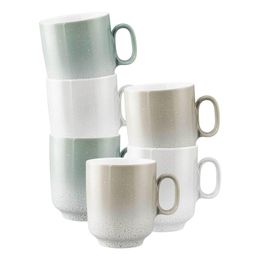 Seltmann Weiden Henkelbecher Sento Home 400 ml 6er Set