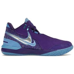 Nike Low-Top Sneaker - Nike Zoom LeBron NXXT Gen AMPD Summit Lake Hornets - Gr. 50_5 - in Blau - f&uuml;r Damen
