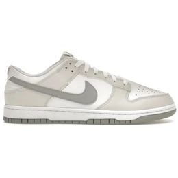 Nike Low-Top Sneaker - Nike Dunk Low Retro Summit White Light Smoke Grey - Gr. 47 - in Wei&szlig; - f&uuml;r Damen