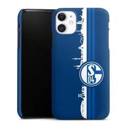DeinDesign iPhone 11 Handy Premium Case Smartphone Handyh&uuml;lle Schutzh&uuml;lle matt Official Licensed Product Fc Schalke 04 Skyline Premium Case