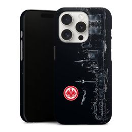 DeinDesign iPhone 15 Pro Handy Premium Case Smartphone Handyh&uuml;lle Schutzh&uuml;lle matt Skyline Eintracht Frankfurt Sge Premium Case