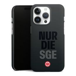 DeinDesign iPhone 14 Pro Handy Premium Case Smartphone Handyh&uuml;lle Schutzh&uuml;lle matt Eintracht Frankfurt Sge Official Licensed Product Premium Case