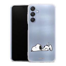 DeinDesign Galaxy A25 5G Handy Silikon H&uuml;lle Case transparent Handyh&uuml;lle Official Licensed Product Snoopy Peanuts Silikon Case