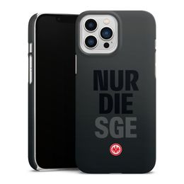 DeinDesign iPhone 13 Pro Max Handy Premium Case Smartphone Handyh&uuml;lle Schutzh&uuml;lle matt Eintracht Frankfurt Sge Official Licensed Product Premium Case