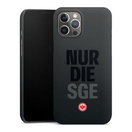 DeinDesign iPhone 12 Pro Max Handy Premium Case Smartphone Handyh&uuml;lle Schutzh&uuml;lle matt Eintracht Frankfurt Sge Official Licensed Product Premium Case