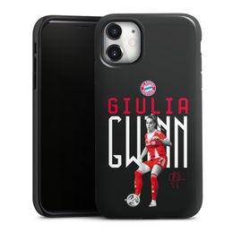 DeinDesign iPhone 11 Handy Panzer Handyh&uuml;lle robuste Outdoor H&uuml;lle Schutzh&uuml;lle gl&auml;nzend Fc Bayern M&uuml;nchen Giulia Gwinn Official Licensed Product Tough Case