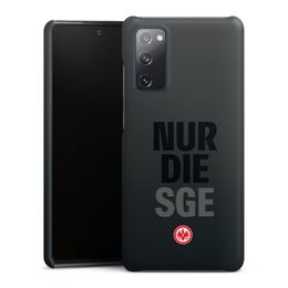 DeinDesign Galaxy S20 FE Handy Premium Case Smartphone Handyh&uuml;lle Schutzh&uuml;lle matt Sge Eintracht Frankfurt Official Licensed Product Premium Case