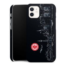 DeinDesign iPhone 12 mini Handy Premium Case Smartphone Handyh&uuml;lle Schutzh&uuml;lle matt Skyline Eintracht Frankfurt Sge Premium Case