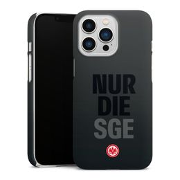 DeinDesign iPhone 13 Pro Handy Premium Case Smartphone Handyh&uuml;lle Schutzh&uuml;lle matt Eintracht Frankfurt Sge Official Licensed Product Premium Case