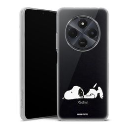 DeinDesign Xiaomi Redmi 14C Handy Silikon H&uuml;lle Case transparent Handyh&uuml;lle Official Licensed Product Snoopy Peanuts Silikon Case