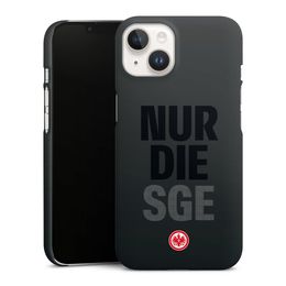 DeinDesign iPhone 14 Handy Premium Case Smartphone Handyh&uuml;lle Schutzh&uuml;lle matt Eintracht Frankfurt Sge Official Licensed Product Premium Case