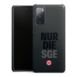 DeinDesign Galaxy S20 FE Handy Premium Case Smartphone Handyh&uuml;lle Schutzh&uuml;lle gl&auml;nzend Sge Eintracht Frankfurt Official Licensed Product Premium Case