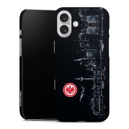 DeinDesign iPhone 16 Plus Handy Premium Case Smartphone Handyh&uuml;lle Schutzh&uuml;lle matt Skyline Eintracht Frankfurt Sge Premium Case