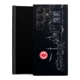 DeinDesign Galaxy S23 Ultra Handy Premium Case Smartphone Handyh&uuml;lle Schutzh&uuml;lle matt Skyline Eintracht Frankfurt Sge Premium Case