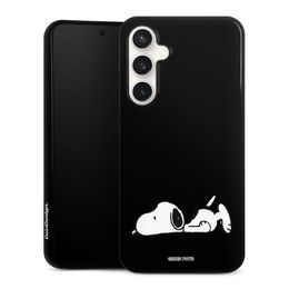 DeinDesign Galaxy S23 FE Handy Silikon H&uuml;lle Case schwarz Handyh&uuml;lle Official Licensed Product Snoopy Peanuts