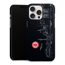 DeinDesign iPhone 15 Pro Max Handy Premium Case Smartphone Handyh&uuml;lle Schutzh&uuml;lle gl&auml;nzend Skyline Eintracht Frankfurt Sge Premium Case
