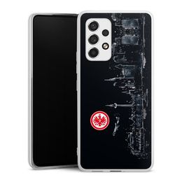 DeinDesign Galaxy A53 5G Handy Silikon H&uuml;lle Case transparent Handyh&uuml;lle Skyline Sge Eintracht Frankfurt Silikon Case