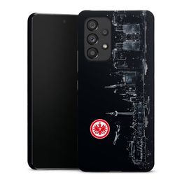 DeinDesign Galaxy A53 5G Handy Premium Case Smartphone Handyh&uuml;lle Schutzh&uuml;lle matt Skyline Sge Eintracht Frankfurt Premium Case
