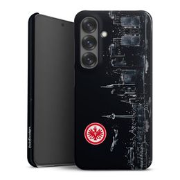 DeinDesign Galaxy S25 Handy Premium Case Smartphone Handyh&uuml;lle Schutzh&uuml;lle gl&auml;nzend Skyline Eintracht Frankfurt Sge Premium Case