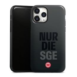 DeinDesign iPhone 11 Pro Handy Panzer Handyh&uuml;lle robuste Outdoor H&uuml;lle Schutzh&uuml;lle gl&auml;nzend Eintracht Frankfurt Sge Official Licensed Product Tough Case