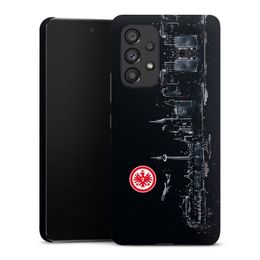 DeinDesign Galaxy A53 5G Handy Premium Case Smartphone Handyh&uuml;lle Schutzh&uuml;lle gl&auml;nzend Skyline Sge Eintracht Frankfurt Premium Case