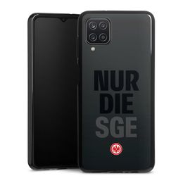 DeinDesign Galaxy A12 Handy Silikon H&uuml;lle Case schwarz Handyh&uuml;lle Sge Eintracht Frankfurt Official Licensed Product