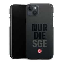 DeinDesign iPhone 14 Plus Handy Premium Case Smartphone Handyh&uuml;lle Schutzh&uuml;lle gl&auml;nzend Eintracht Frankfurt Sge Official Licensed Product Premium Case
