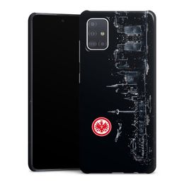 DeinDesign Galaxy A51 Handy Premium Case Smartphone Handyh&uuml;lle Schutzh&uuml;lle gl&auml;nzend Skyline Eintracht Frankfurt Sge Premium Case