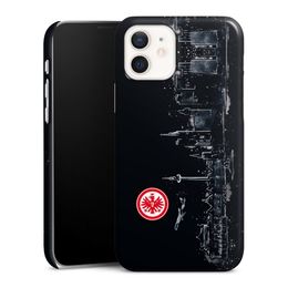 DeinDesign iPhone 12 Handy Premium Case Smartphone Handyh&uuml;lle Schutzh&uuml;lle gl&auml;nzend Skyline Eintracht Frankfurt Sge Premium Case
