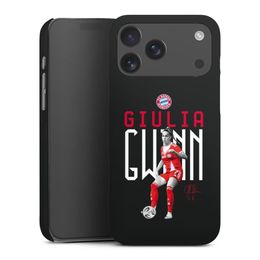 DeinDesign iPhone 17 Pro Max Handy Premium Case Smartphone Handyh&uuml;lle Schutzh&uuml;lle matt Fc Bayern M&uuml;nchen Official Licensed Product Giulia Gwinn Premium Case