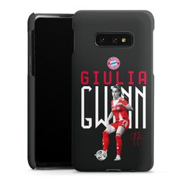 DeinDesign Galaxy S10e Handy Premium Case Smartphone Handyh&uuml;lle Schutzh&uuml;lle matt Fc Bayern M&uuml;nchen Official Licensed Product Giulia Gwinn Premium Case
