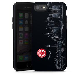 DeinDesign iPhone SE (2020) Handy Panzer Handyh&uuml;lle robuste Outdoor H&uuml;lle Schutzh&uuml;lle matt Sge Eintracht Frankfurt Skyline Tough Case