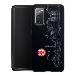 DeinDesign Galaxy S20 FE Handy Panzer Handyh&uuml;lle robuste Outdoor H&uuml;lle Schutzh&uuml;lle matt Skyline Sge Eintracht Frankfurt Tough Case