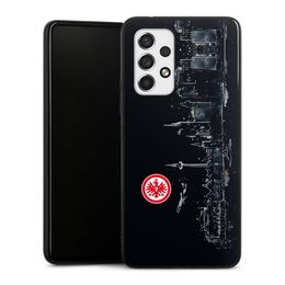DeinDesign Galaxy A53 5G Handy Silikon H&uuml;lle Case schwarz Handyh&uuml;lle Skyline Sge Eintracht Frankfurt