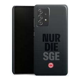 DeinDesign Galaxy A52s 5G Handy Premium Case Smartphone Handyh&uuml;lle Schutzh&uuml;lle gl&auml;nzend Sge Official Licensed Product Eintracht Frankfurt Premium Case