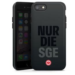 DeinDesign iPhone SE (2020) Handy Panzer Handyh&uuml;lle robuste Outdoor H&uuml;lle Schutzh&uuml;lle gl&auml;nzend Sge Eintracht Frankfurt Official Licensed Product Tough Case