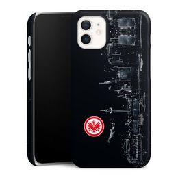 DeinDesign iPhone 12 mini Handy Premium Case Smartphone Handyh&uuml;lle Schutzh&uuml;lle gl&auml;nzend Skyline Eintracht Frankfurt Sge Premium Case