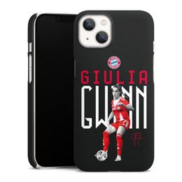 DeinDesign iPhone 13 Handy Premium Case Smartphone Handyh&uuml;lle Schutzh&uuml;lle matt Fc Bayern M&uuml;nchen Official Licensed Product Giulia Gwinn Premium Case