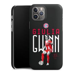 DeinDesign iPhone 12 Pro Handy Premium Case Smartphone Handyh&uuml;lle Schutzh&uuml;lle matt Fc Bayern M&uuml;nchen Official Licensed Product Giulia Gwinn Premium Case