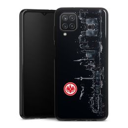 DeinDesign Galaxy A12 Handy Silikon H&uuml;lle Case schwarz Handyh&uuml;lle Skyline Sge Eintracht Frankfurt
