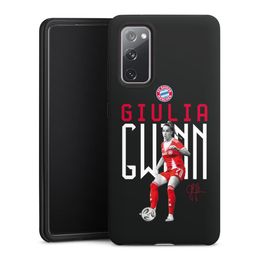 DeinDesign Galaxy S20 FE Handy Panzer Handyh&uuml;lle robuste Outdoor H&uuml;lle Schutzh&uuml;lle matt Fc Bayern M&uuml;nchen Giulia Gwinn Official Licensed Product Tough Case
